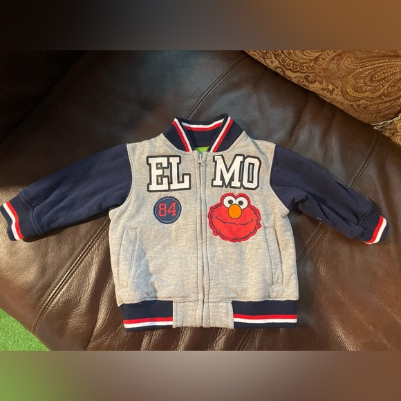 Sesame Street | Jackets & Coats | Sesame Street Elmo Jacket 2 Months ...